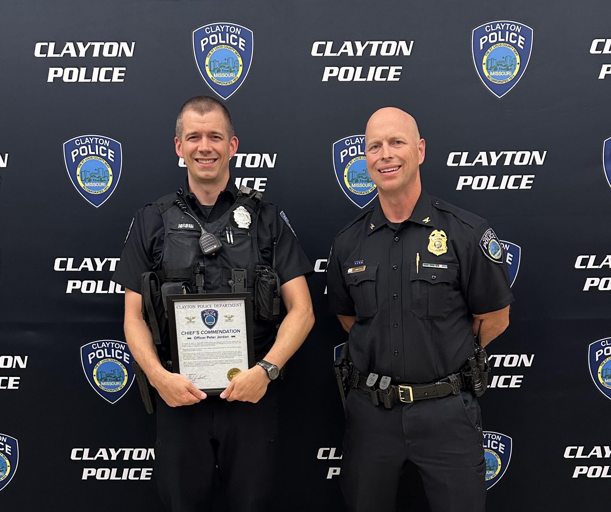 We are proud to announce that Officer Peter Jordan has been awarded the ...