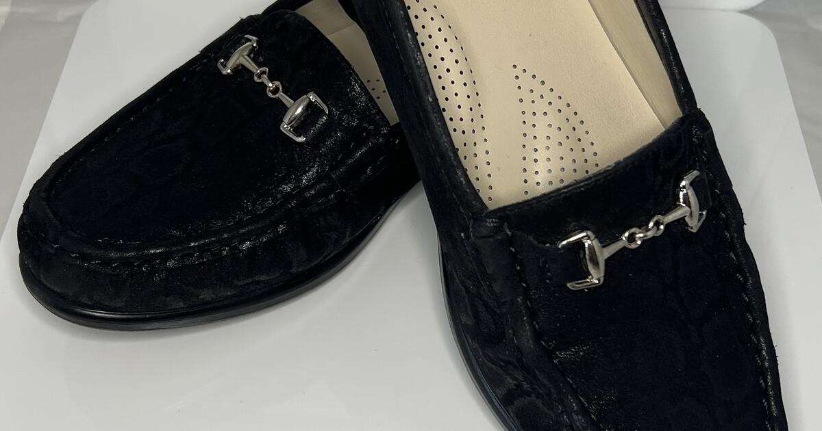 SAS Metro Black Nero Snake All-leather Loafers, Size 9.5 W for $30 in Green Valley, AZ | For ...