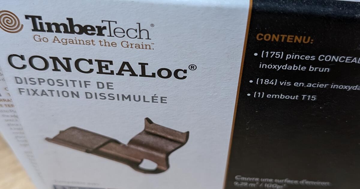 TimberTech CONCEALoc Hidden Fastener System for Free in Boulder, CO ...