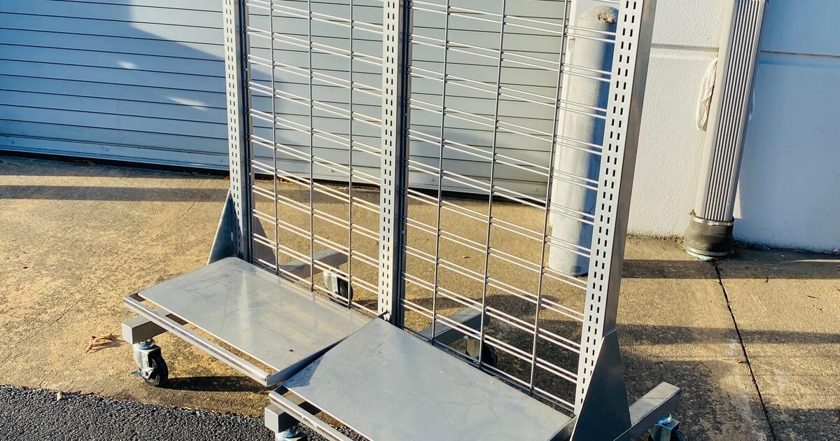 Heavy Duty Grid Wall Store Fixture from Sports Authority for Free in ...