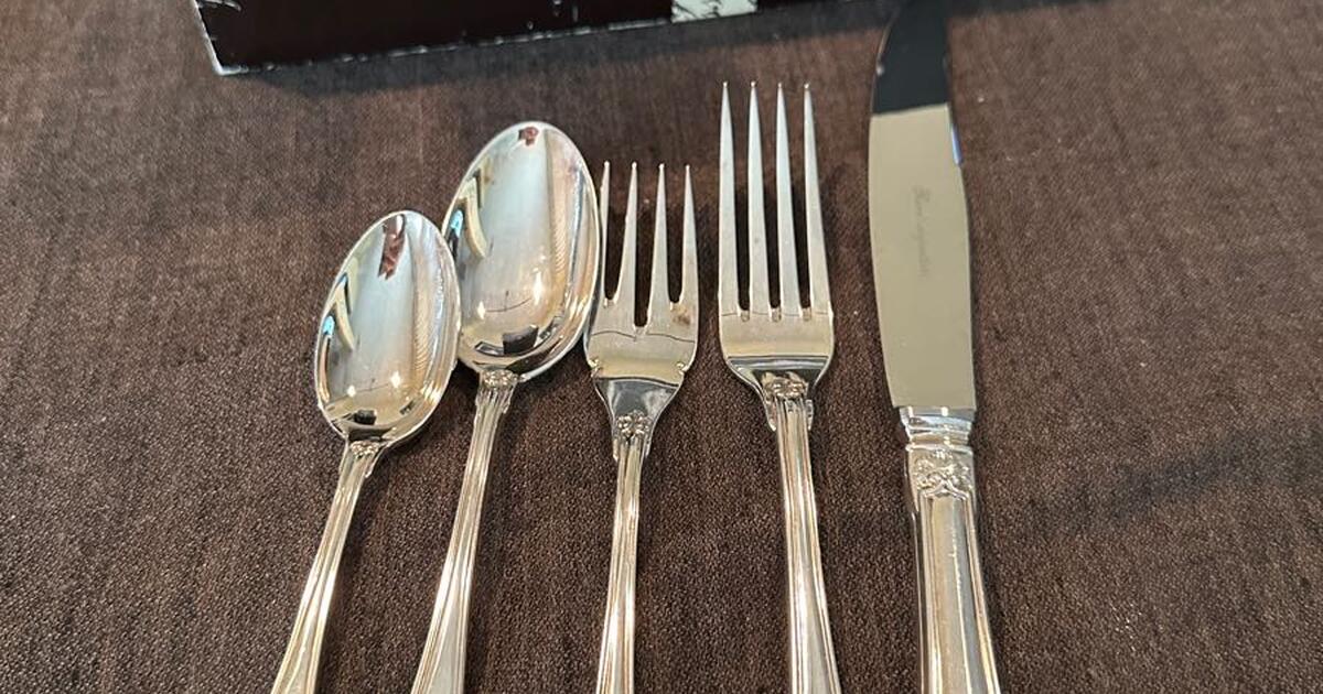 Ricci Argentieri Alessandria Silverware Set for $30 in Cathedral City ...