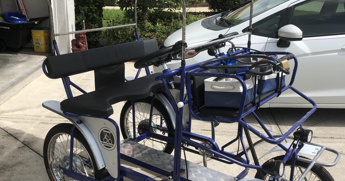 Two seat Surrey bike with fringe on top for $250 in Mount Dora, FL ...