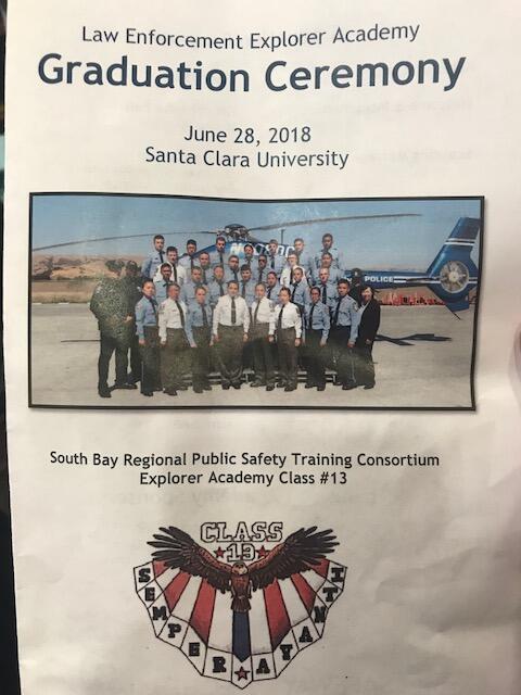 Congratulations Police Explorer Academy Graduates! (Santa Clara Police ...