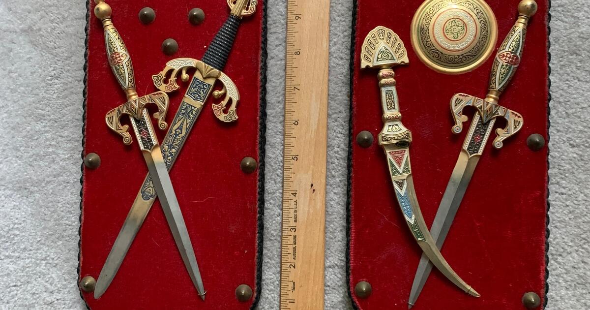 SMALL SWORDS WALL DISPLAYS for $25 in Poughkeepsie, NY | For Sale ...