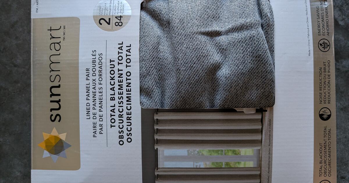 SunSmart Lined Panel Pair for $25 in Cypress, TX | For Sale & Free ...
