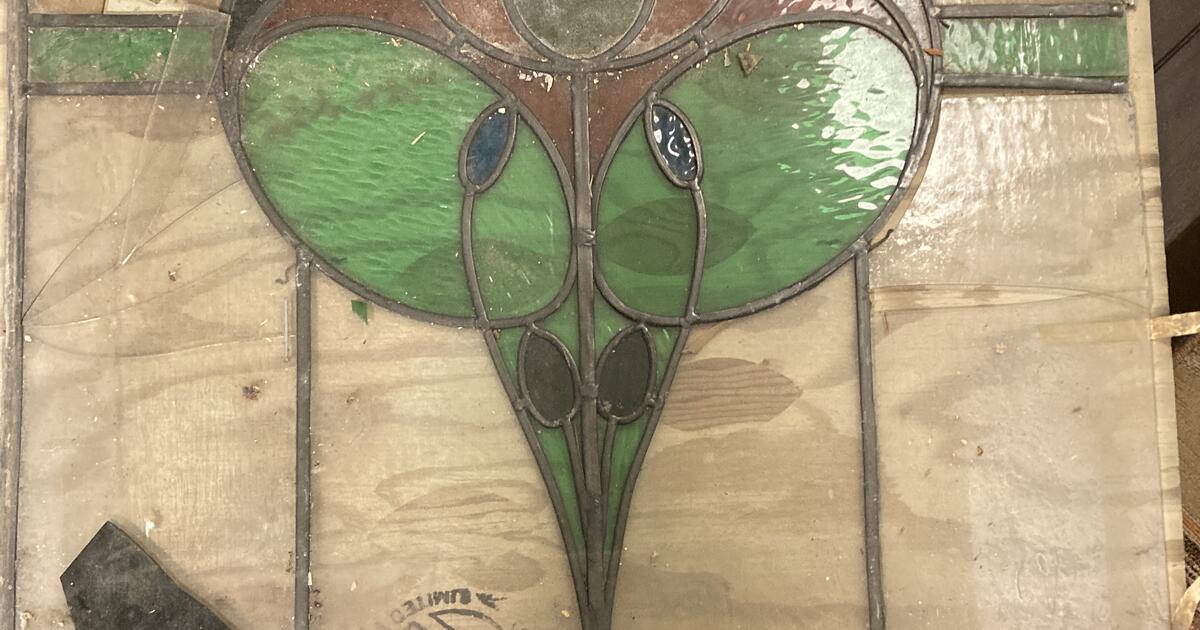 Vintage stained glass rescue project for Free in Seattle, WA | For Sale ...
