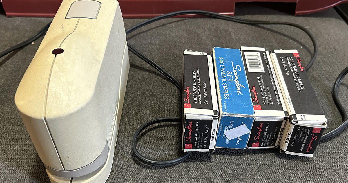 Bostitch Electric Staples w/extra staples for $25 in Needham, MA | For ...