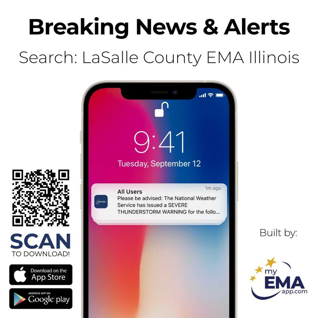 Stay Alert by scanning the QR code below to download our App.