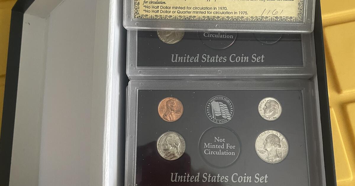 25 Years of Genuine United States Coinage Set "American Historic ...