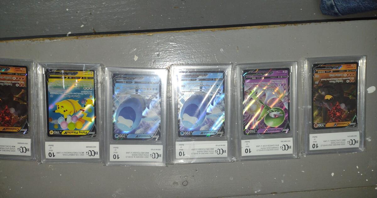 6 Graded 10 Pokemon Cards.$100 for $100 in Omaha, NE | For Sale & Free ...