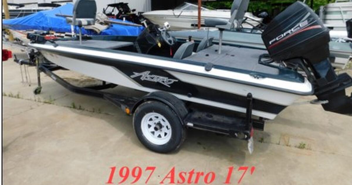 Boat-1997 Astro Fishing Boat 17'-$3995 for $3995 in Hot Springs Village ...
