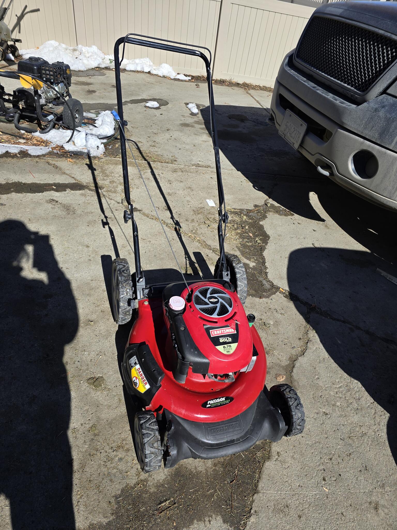 Craftsman Large Rear Wheel Push Mower for $75 in Helena, MT | For Sale ...