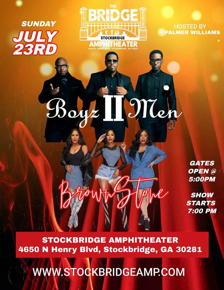 Boyz ll Men and Brownstone will be performing at the Stockbridge ...