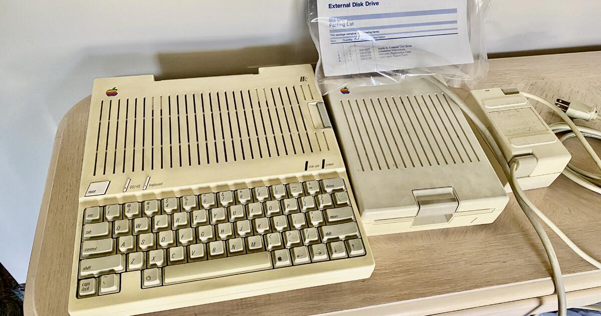 Apple II C computer for $50 in North Brunswick Township, NJ | For Sale ...