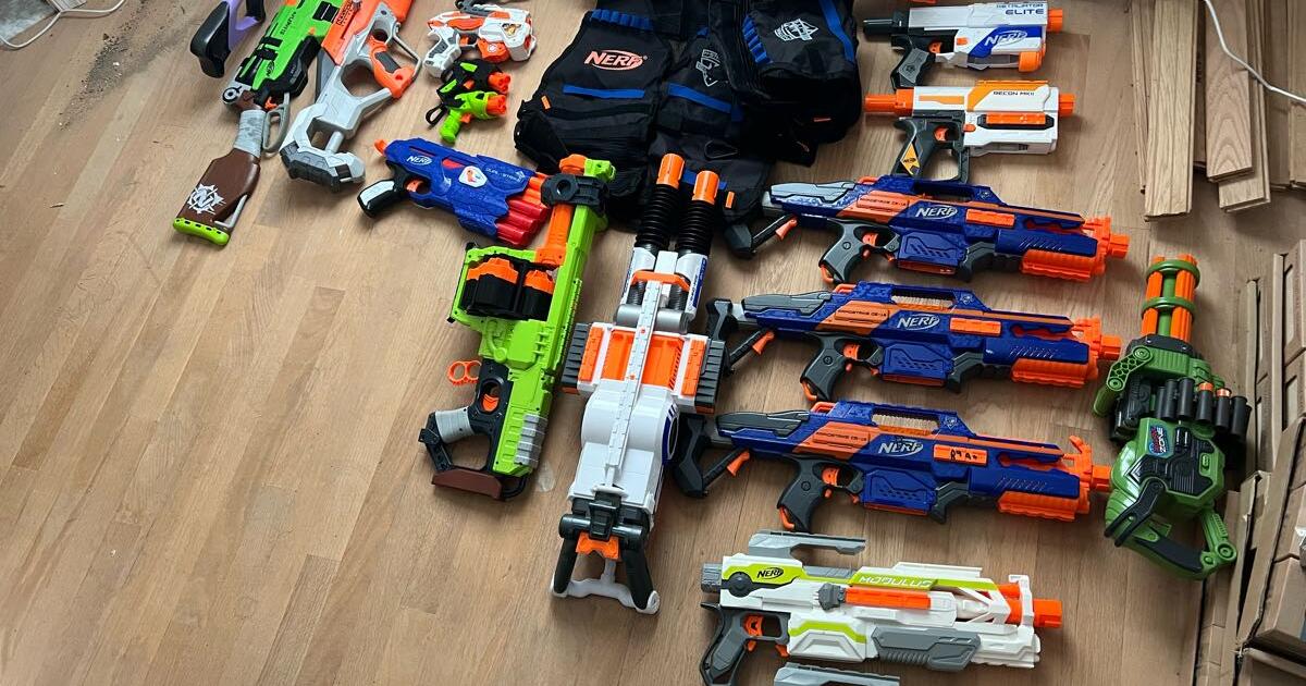 Nerf Gun Package for $200 in Arlington, VA | For Sale & Free — Nextdoor