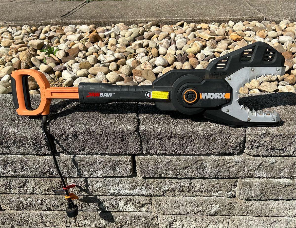 Worx® Electric Hand Held JawSaw™ WG307 6 Inch Bar Length Max Cut ...
