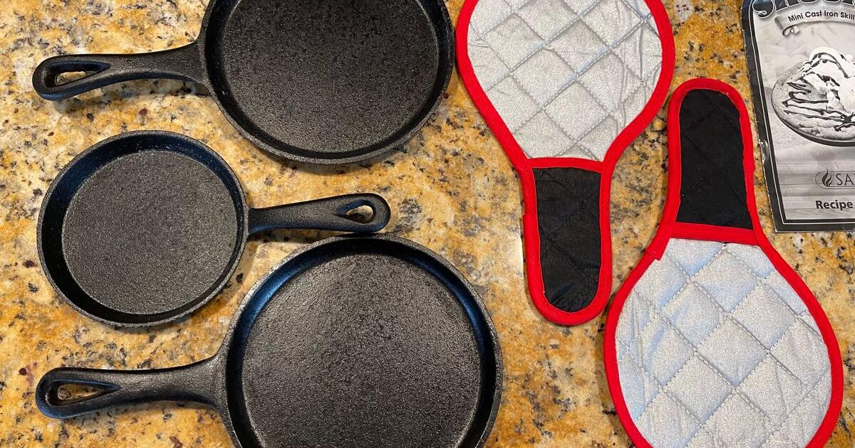 Skookie Cast Iron pans for $10 in Golden, CO | For Sale & Free — Nextdoor