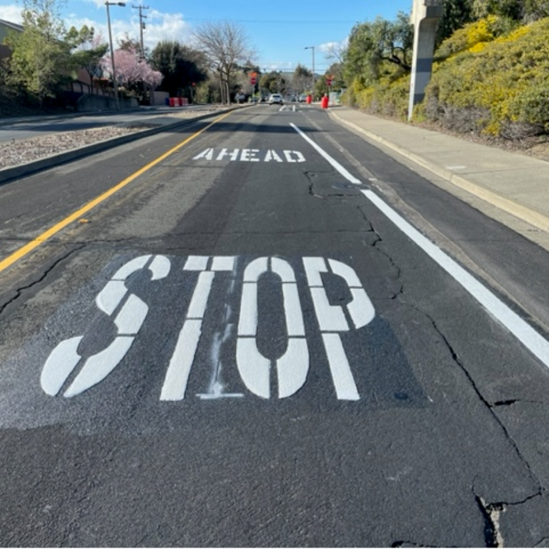 New stop signs have been added on Military West at the intersection of ...