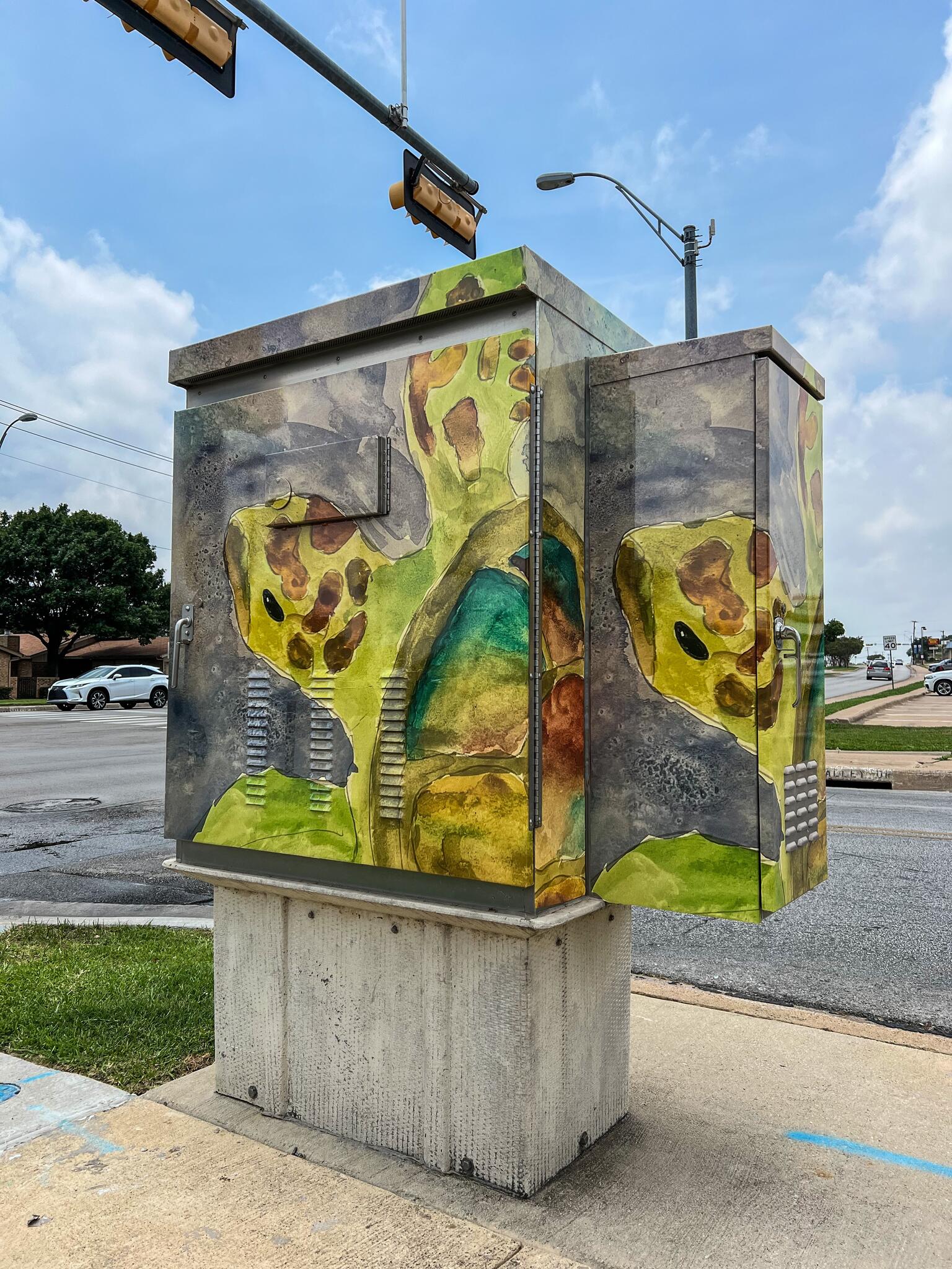 Seven additional traffic boxes in Bedford recently got a makeover, as ...