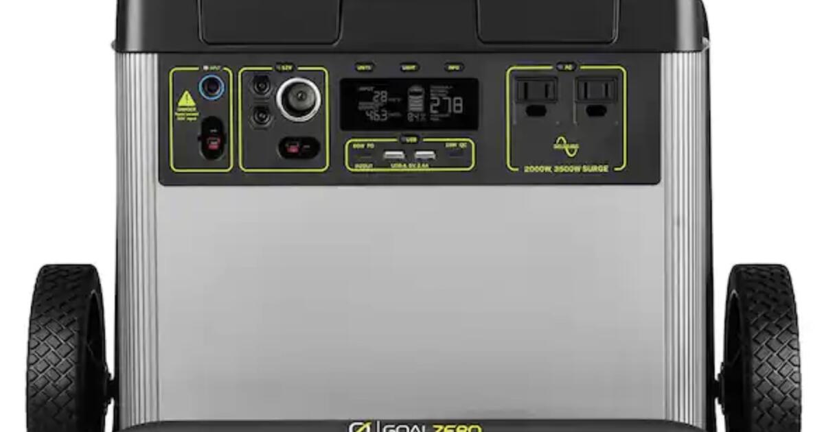 Goal Zero Solar Generator for $2200 in Florence, OR | For Sale & Free ...