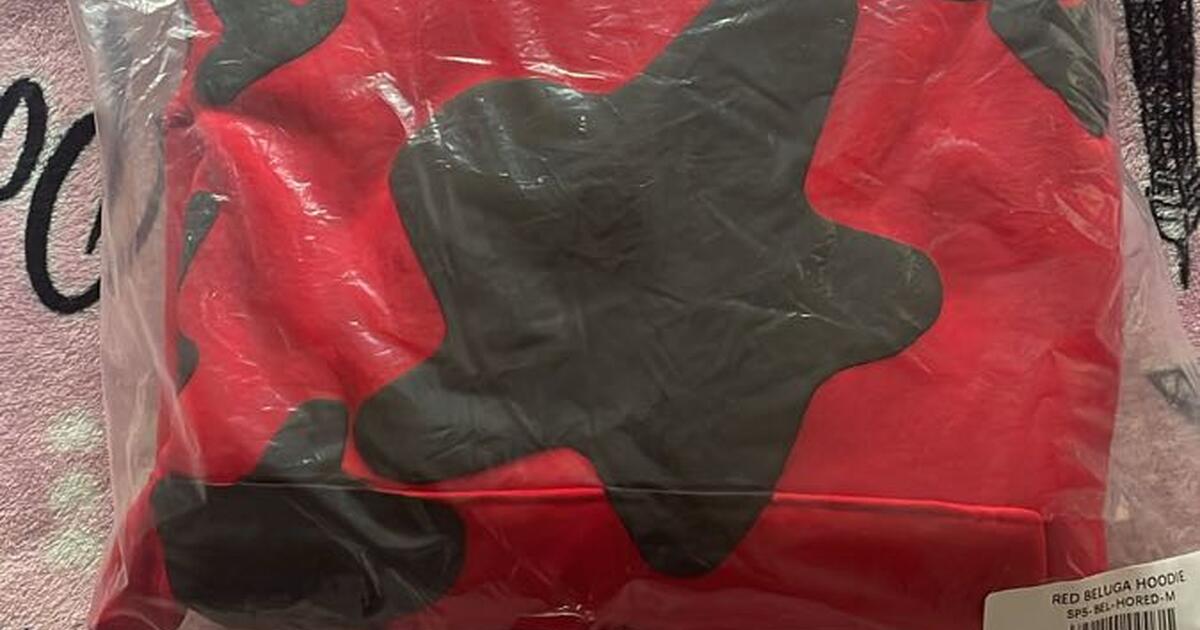 1 of 1 Red Beluga Sp5der Hoodie for $120 in Philadelphia, PA | For Sale ...