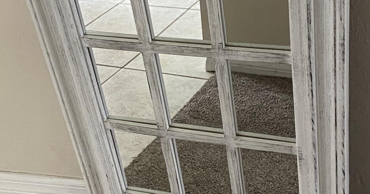 Whitewash Decorative Mirrored Window for $25 in Fort Myers, FL | Finds ...
