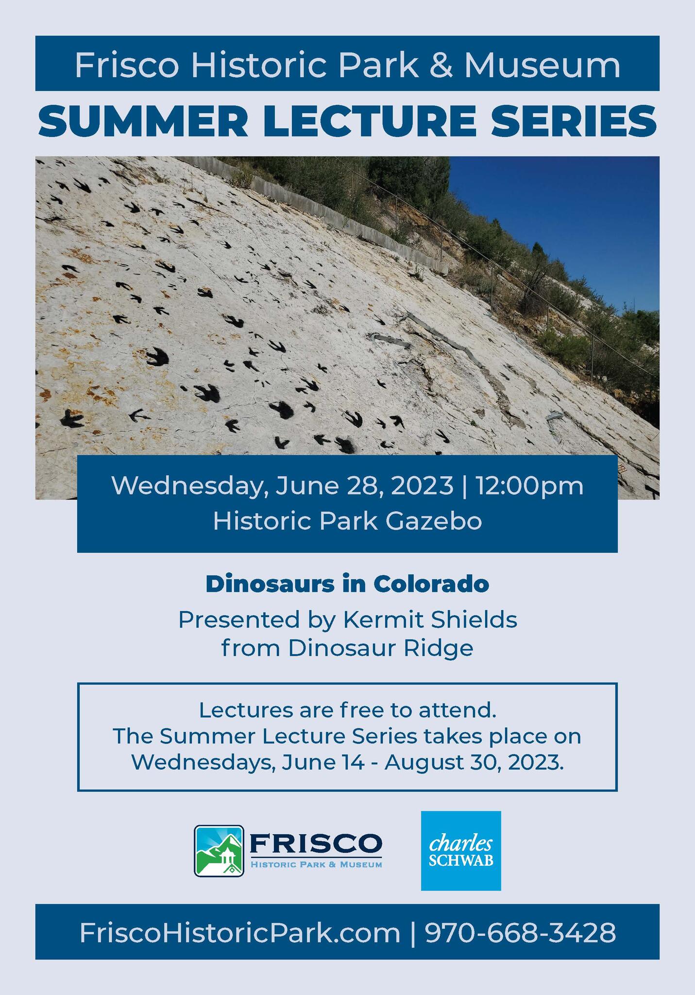 Free Frisco Historic Park & Museum lecture, Dinosaurs in Colorado, this ...