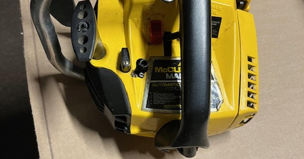 McCULLOCH Mini Mac 110 GAS CHAINSAW for $25 in Calabash, NC | For Sale ...