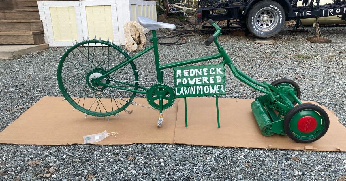 Redneck Powered Lawnmower for $100 in Jamestown, CA | For Sale & Free ...
