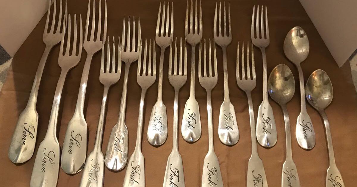 Unusual and Unique Assortment of 19th Century Style Silverware for $50 ...