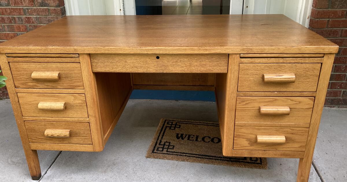 Vintage school teachers desk for Free in Rochester, NY | For Sale ...