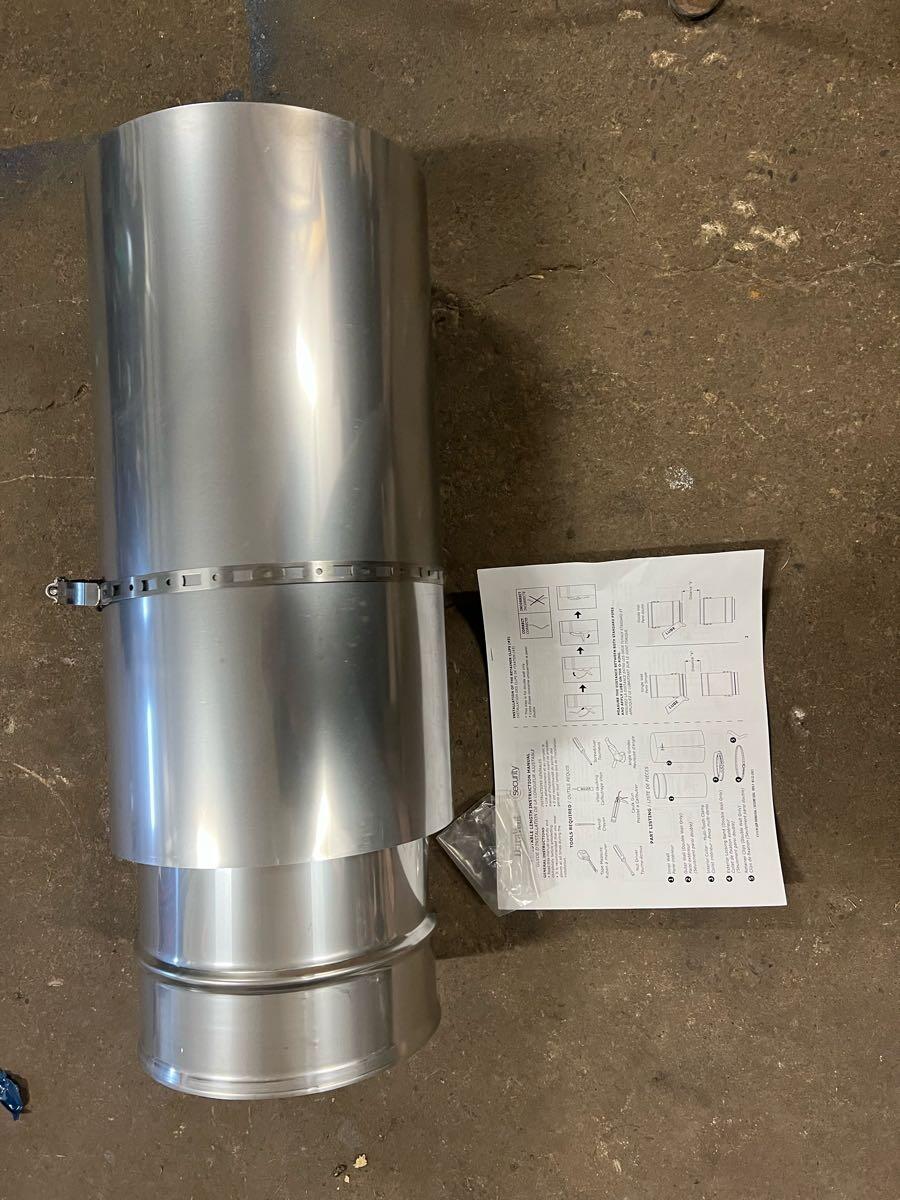 Double wall stainless vent pipe for $100 in Rochester, NY | For Sale ...