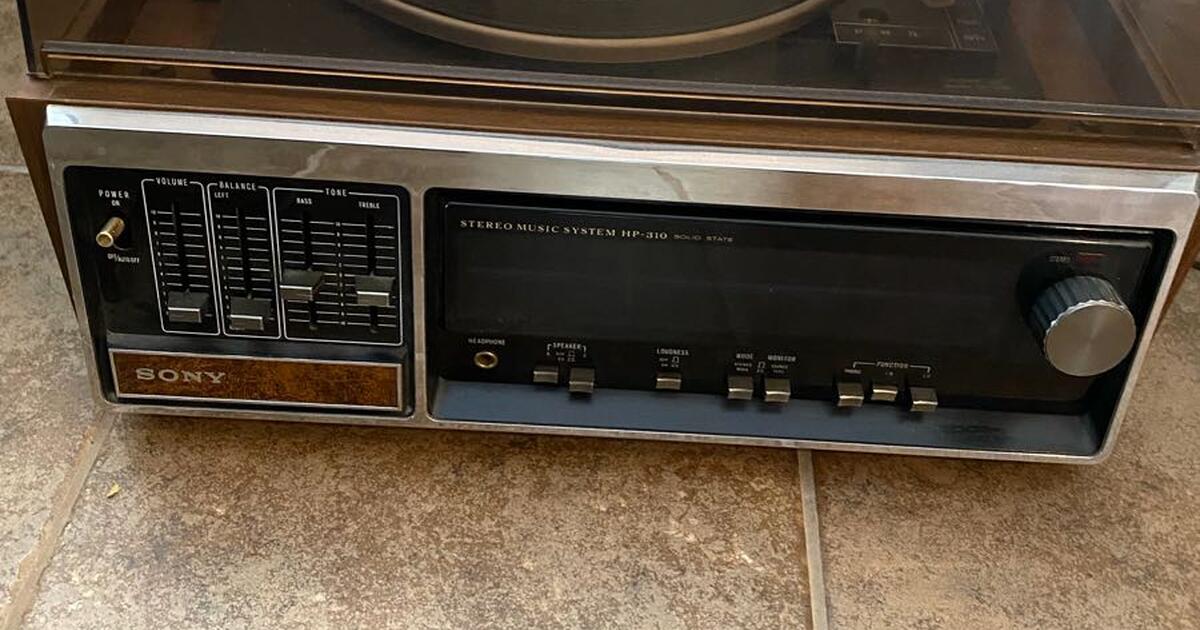 Vintage Sony HP310 Turntable Solid State for $30 in Florence, AZ | For ...