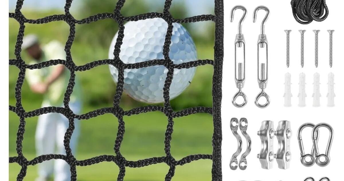 10 ft × 20 ft Nylon Rope Net with Steel Hanging Kit for $50 in Palm Bay ...