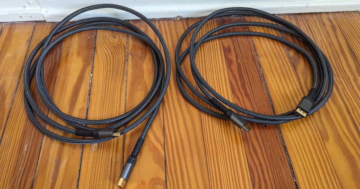 Displayport Video Cables - 2pc - 10FT for $12 in Atlanta, GA | For Sale ...
