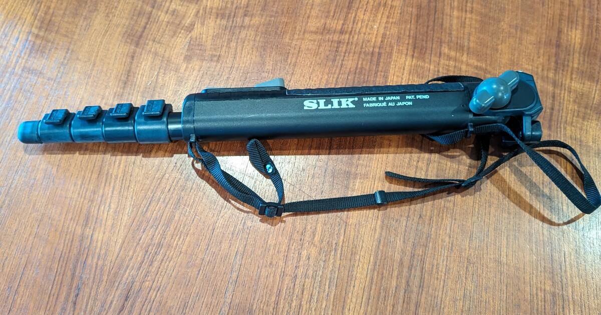 SLIK Monopod #5337 for $8 in Houston, TX | For Sale & Free — Nextdoor