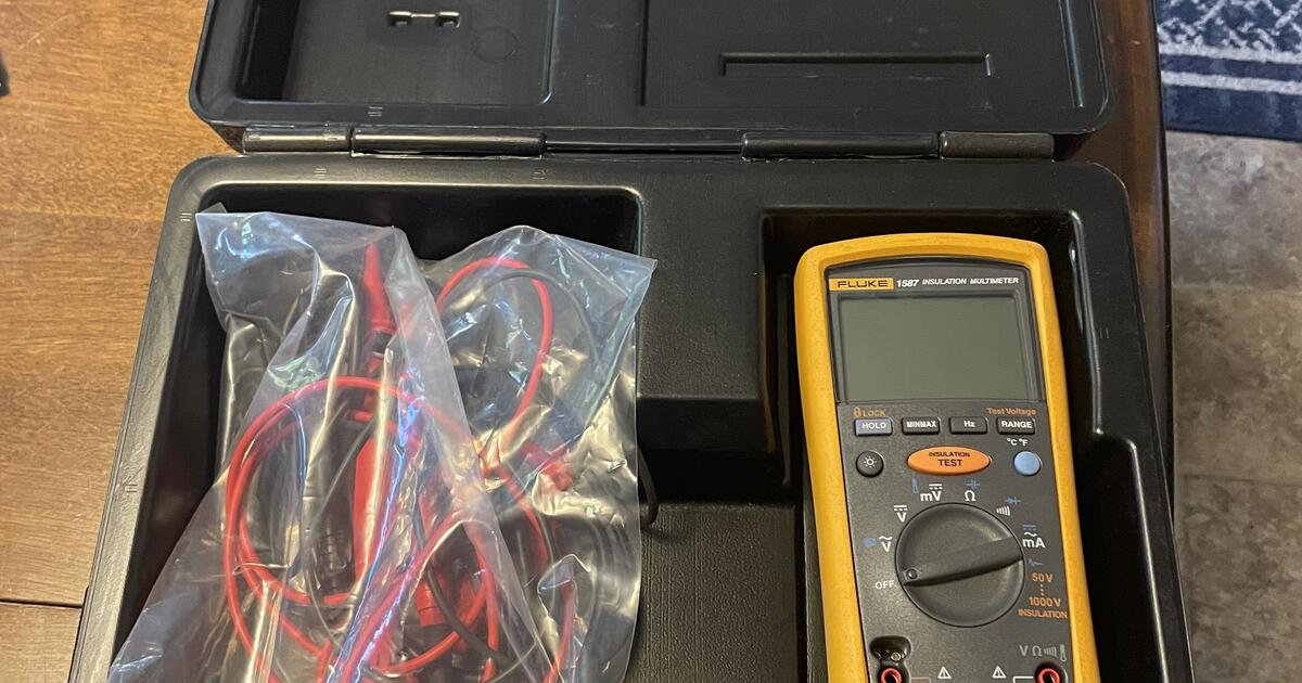 Fluke insulation multimeter for $500 in Port Orchard, WA | Finds — Nextdoor