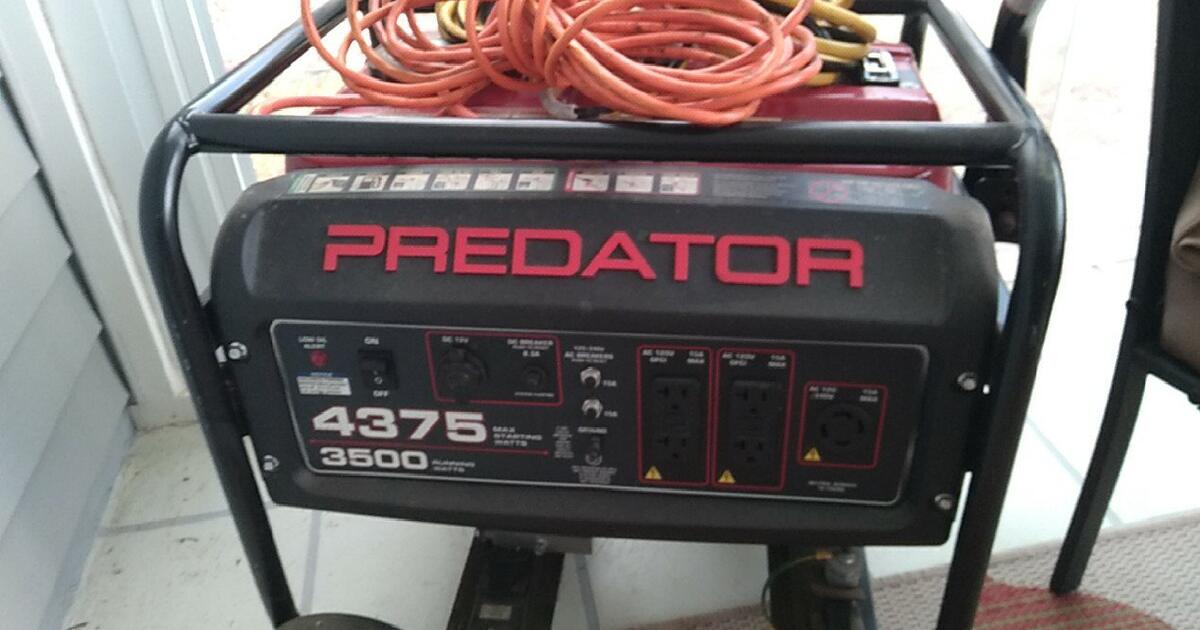 Predator 4375 Watt Generator in Sunset Beach, NC | For Sale & Free ...