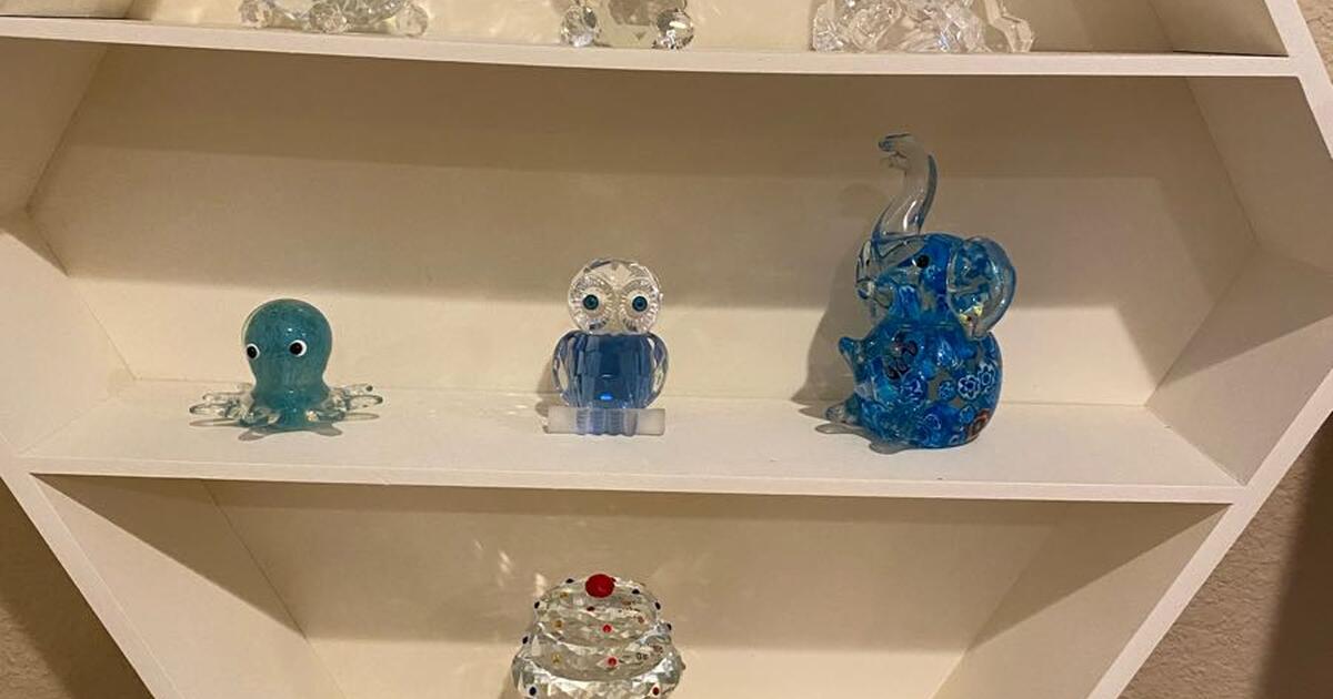 Glass figurine menagerie for $35 in Hot Springs Village, AR | Finds ...