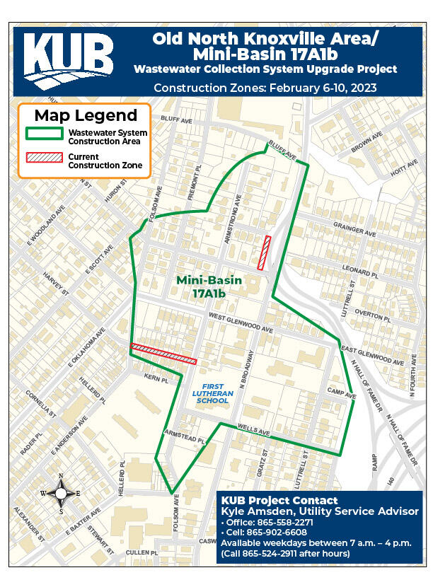 KUB Construction Project Update - Old North Knox Area/Mini-basin 17A1b ...