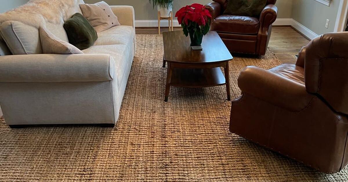 10x14 Jute Rug for $80 in West Chester, PA | For Sale & Free — Nextdoor