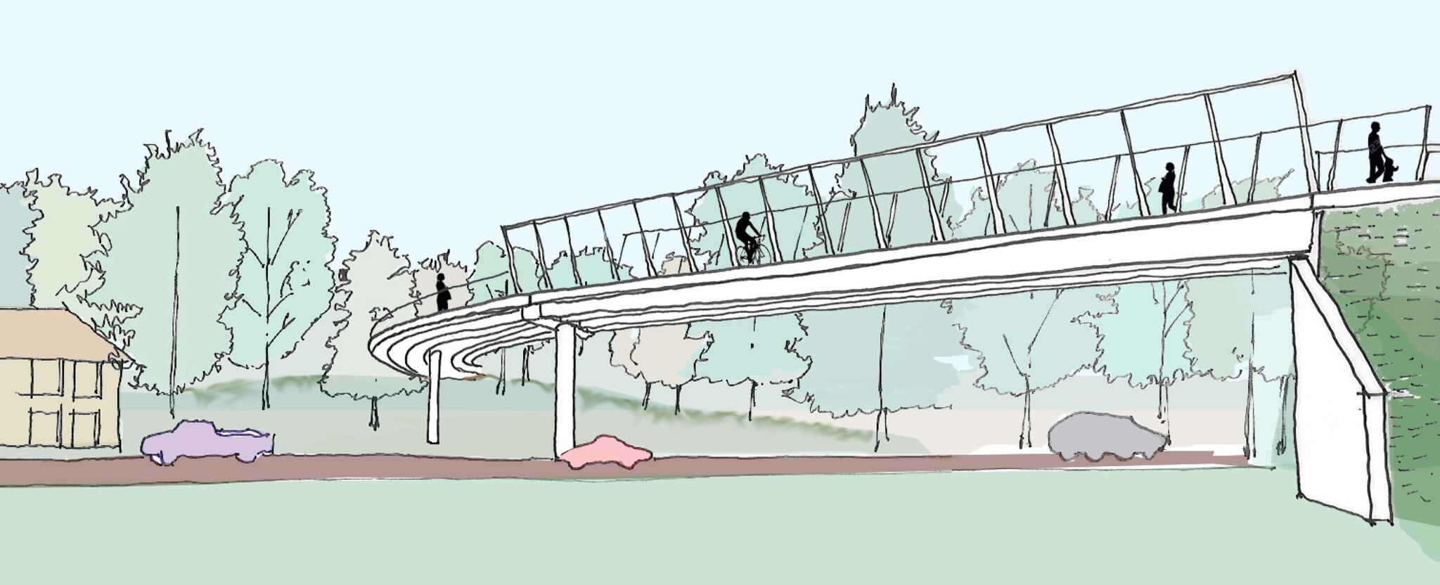 Learn about a new pedestrian / bicycle bridge coming to Chimney Park in ...