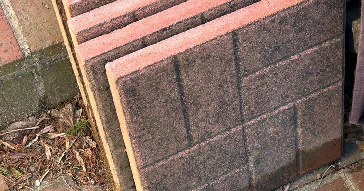 Red concrete pavers for Free in Washington, DC | For Sale & Free — Nextdoor