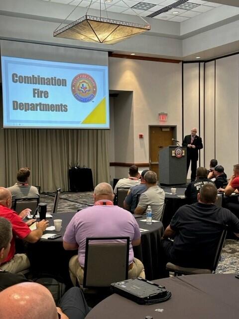 Spring Fire Chief Scott Seifert is presenting on Combination Fire ...