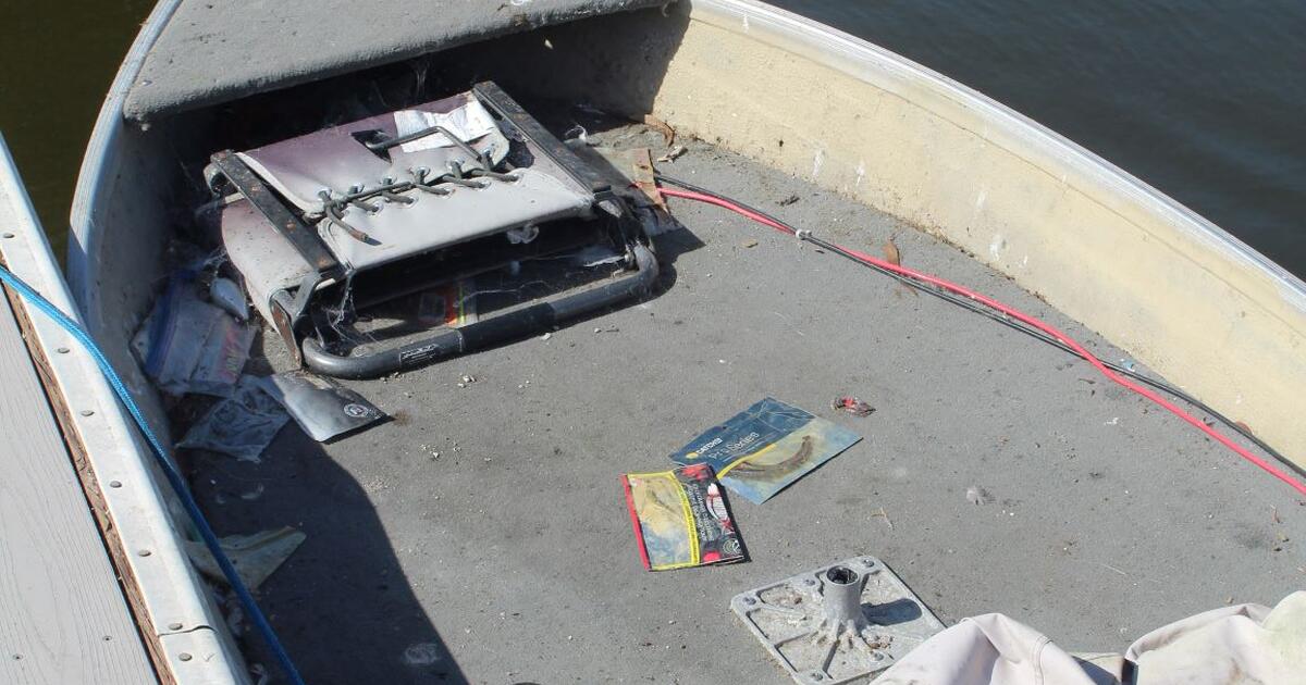 14' Aluminum Bass Boat + Trolling Motor for $750 in San Marcos, CA ...