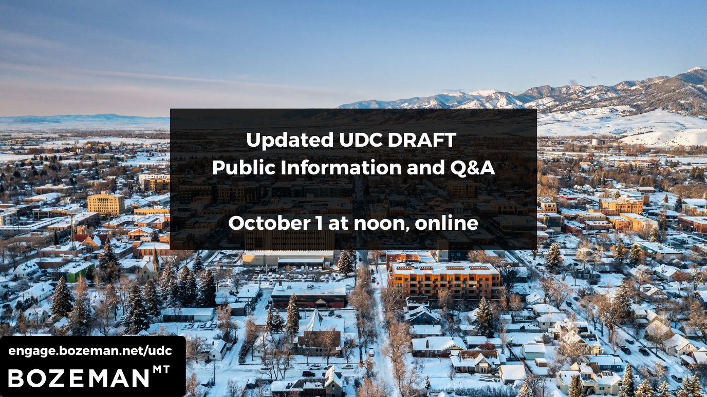 The updated Unified Development Code draft is now available for your ...
