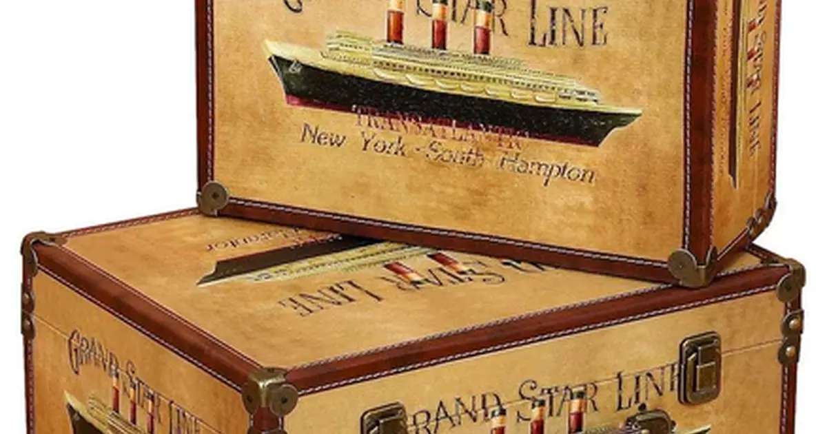 Grand Star Line Vintage Suitcases for $45 in Brighton, CO | For Sale ...