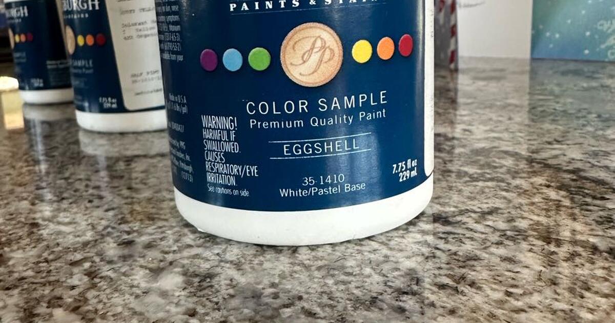 Free - Six Pittsburgh Paints & Stains Color Samples for Free in White ...