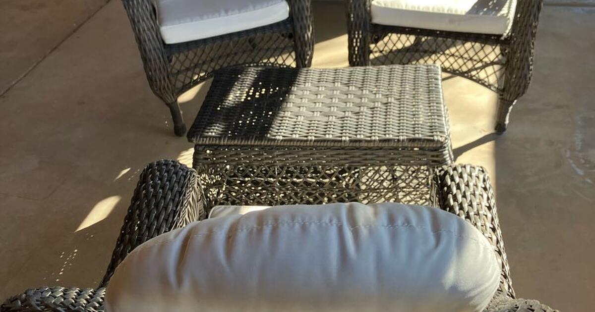 Wicker Patio Set for $125 in Tucson, AZ | For Sale & Free — Nextdoor