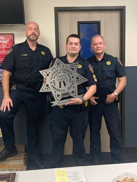Sergeant Satterfield investigated several robberies in the Katy area ...